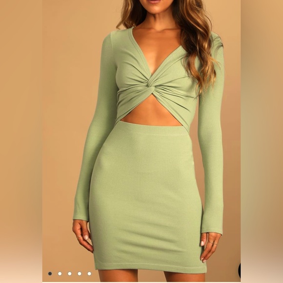 Lulus | Dresses | Cutout Mini Dress | Poshmark